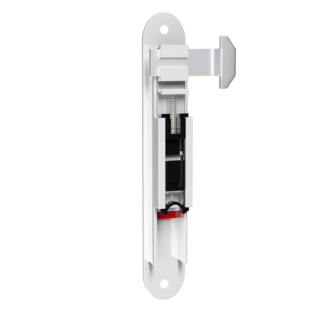 Sliding aluminum alloy white or black color casement window latch lock ...
