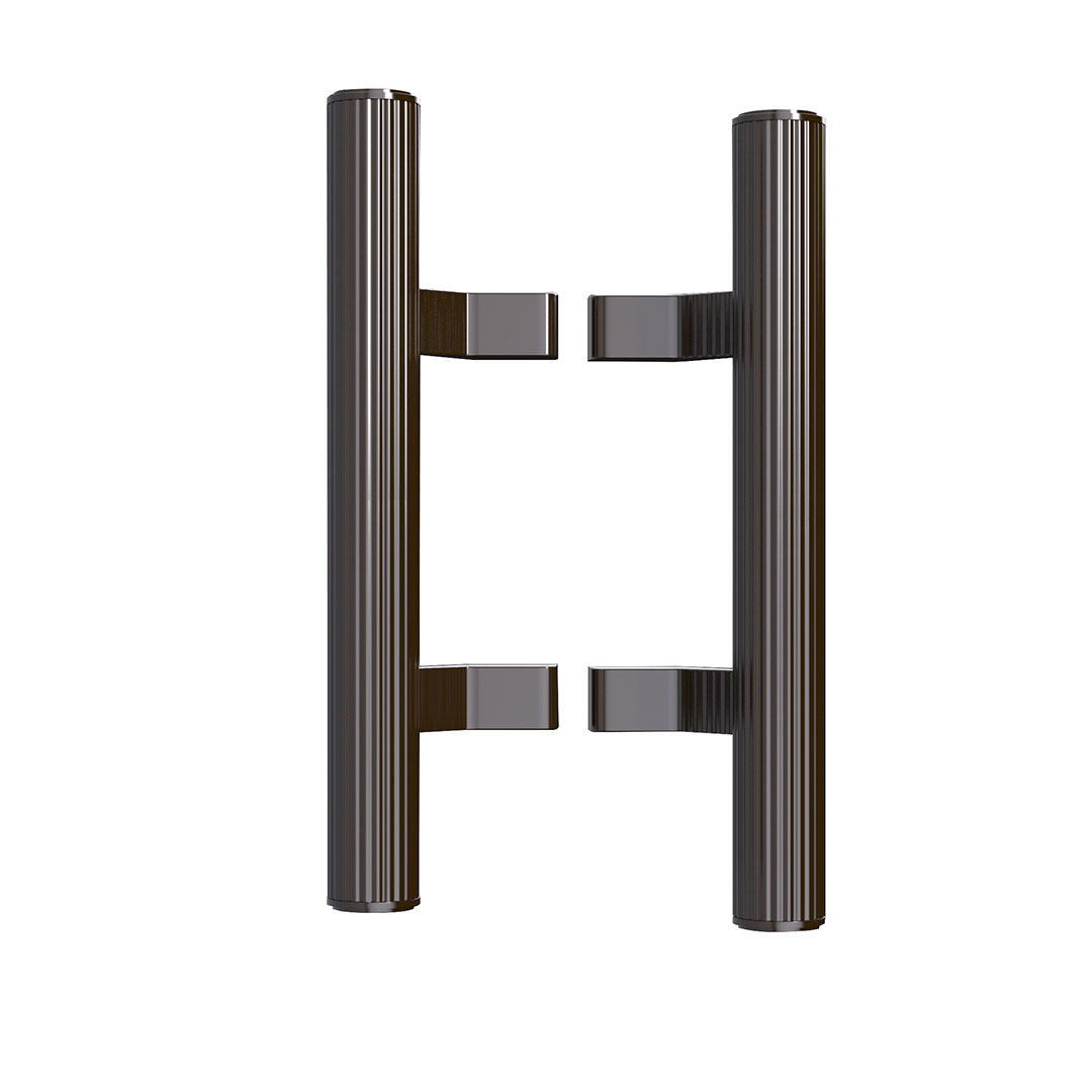 Aluminum pull push door handle SH002